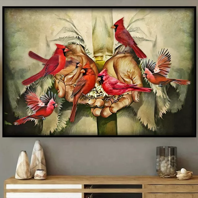Jesus The Hand With Bird Hummingbird God Pray Christian Poster NO ...