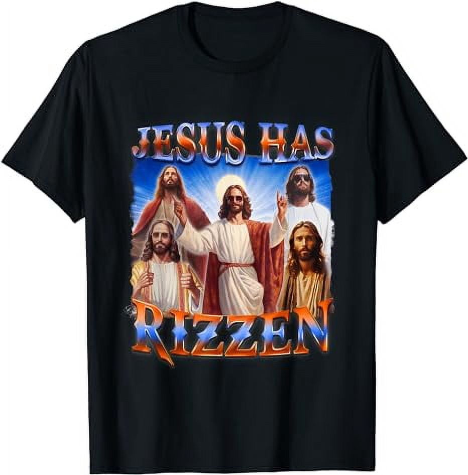 Jesus Has Rizzen Christian Men Women Bible Faith T-Shirt - Walmart.com
