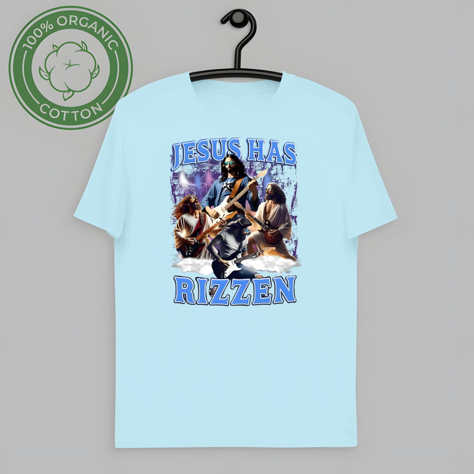 Jesus Has Rizzen Funny God Rock Star Retro Christian Shirt, Jesus Rizz ...