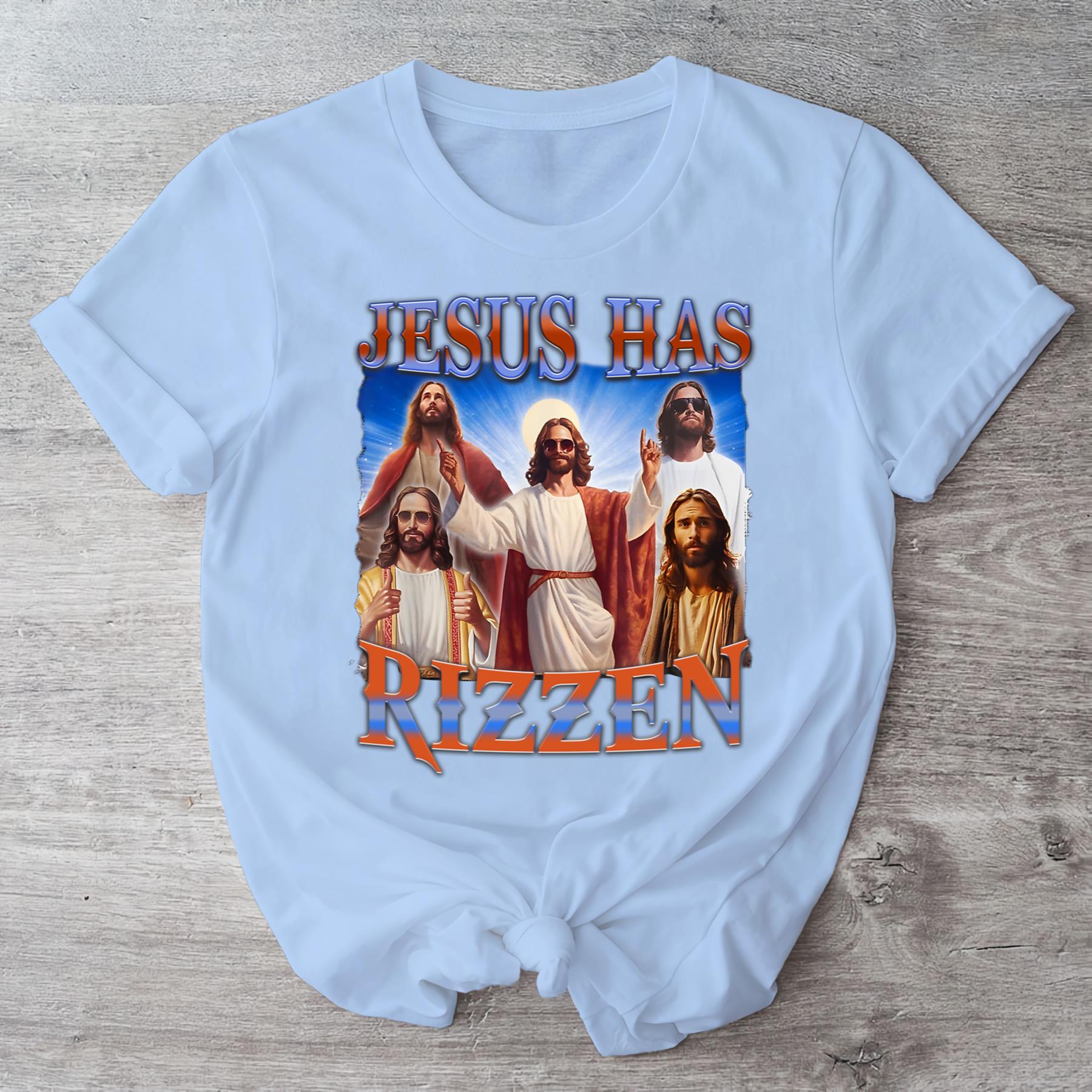 Jesus Has Rizzen - He Is Rizzen Jesus Rizz Shirt-TH30074 - Walmart.com