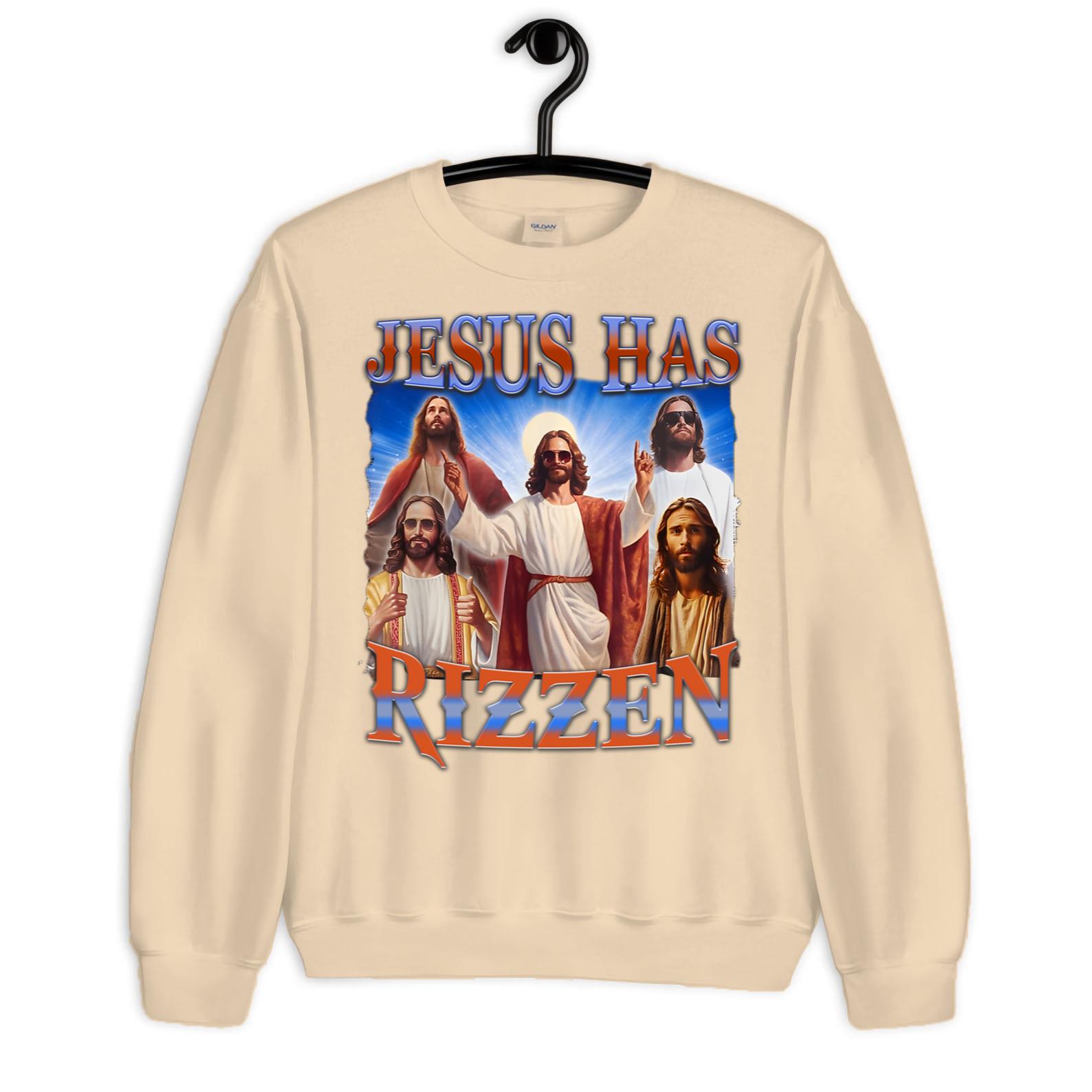Jesus Has Rizzen - He Is Rizzen Jesus Rizz Shirt-TH30074 - Walmart.com