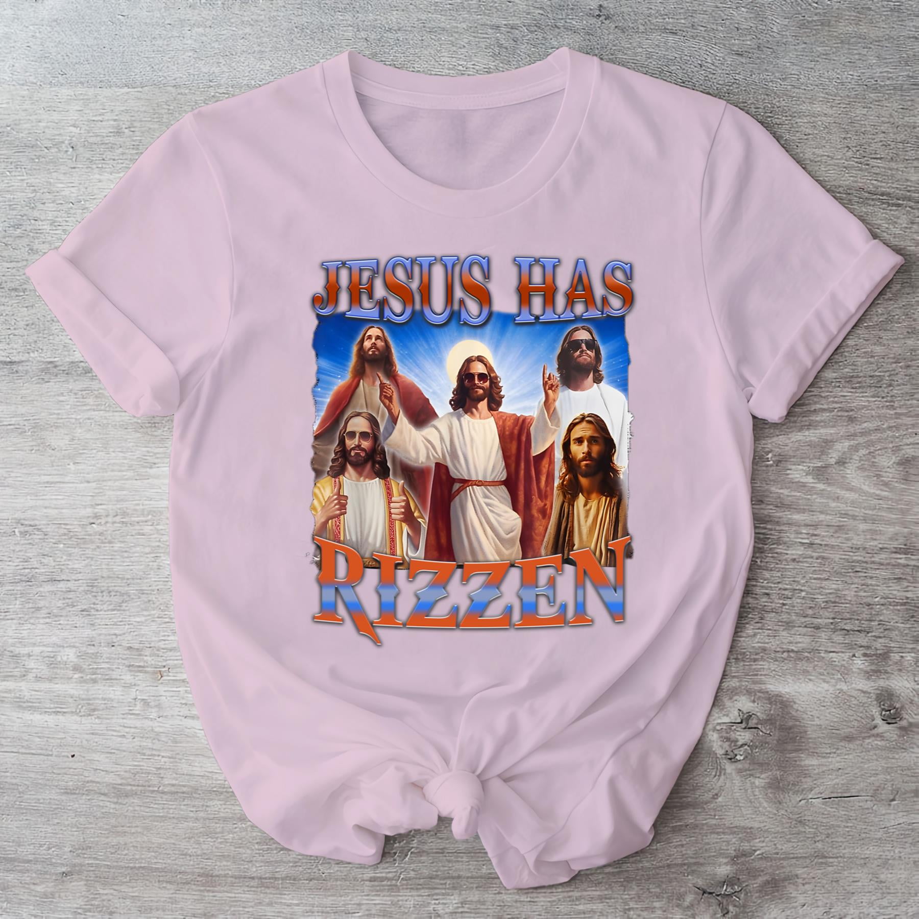 Jesus Has Rizzen - He Is Rizzen Jesus Rizz Shirt-TH30074 - Walmart.com