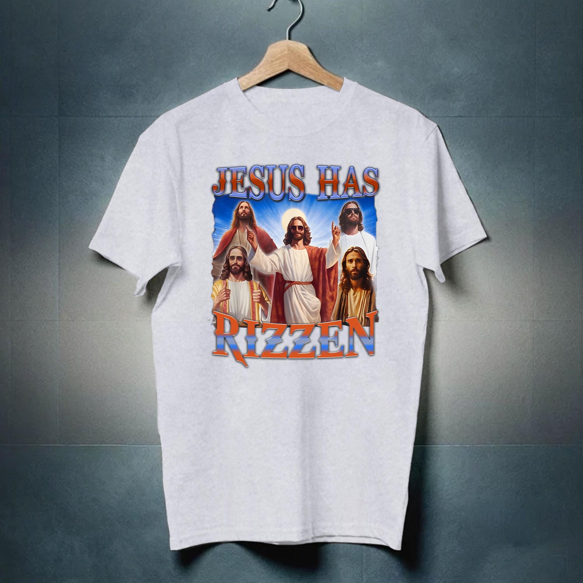 Jesus Has Rizzen - He Is Rizzen Jesus Rizz Shirt-TH30074 - Walmart.com