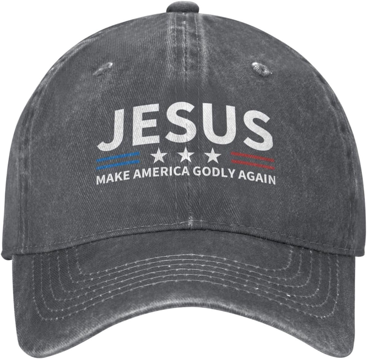Jesus Hats for Men Baseball Cap Make America Godly Again Low Profile ...