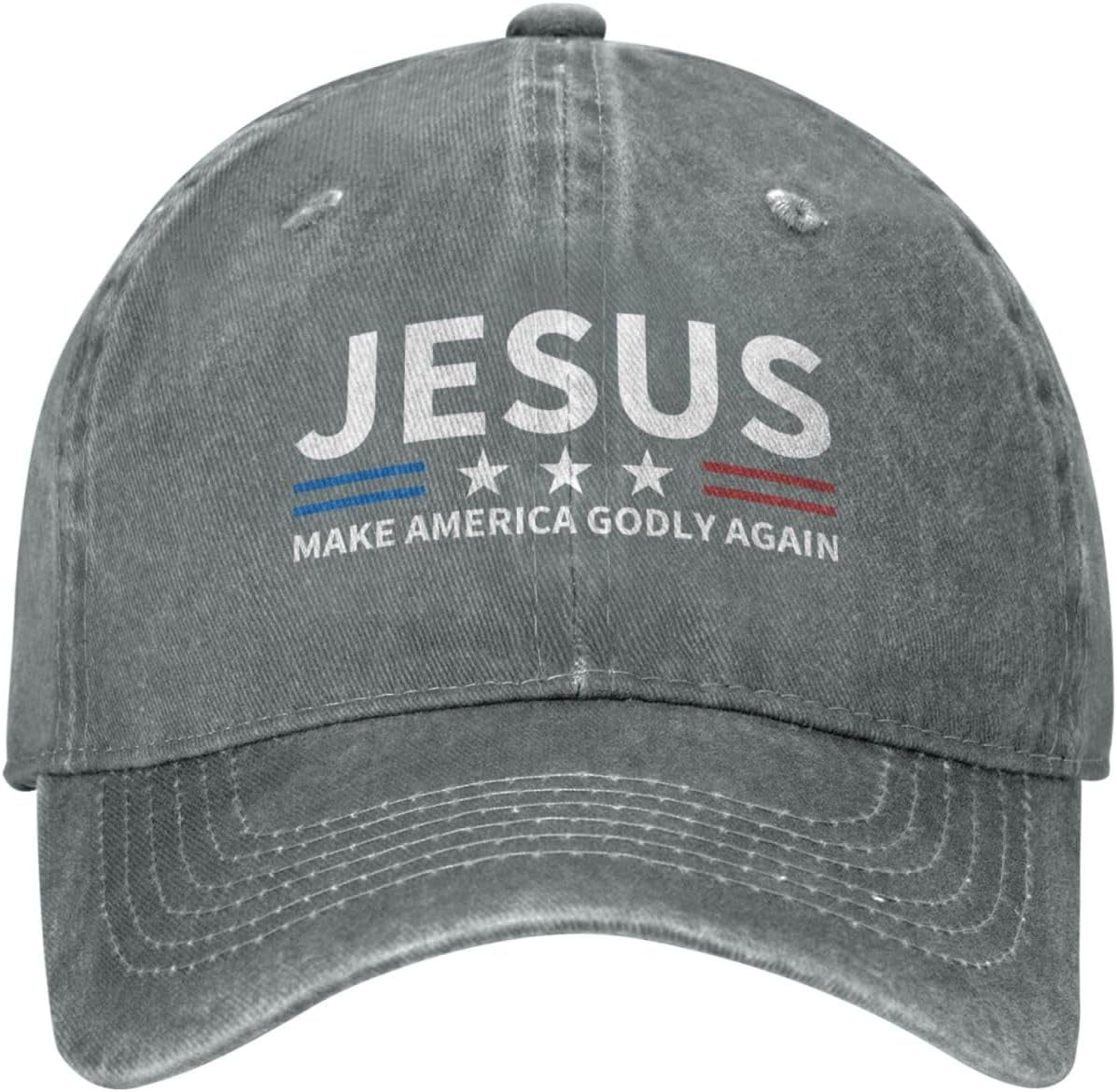 Jesus Hats for Men Baseball Cap Make America Godly Again Low Profile ...