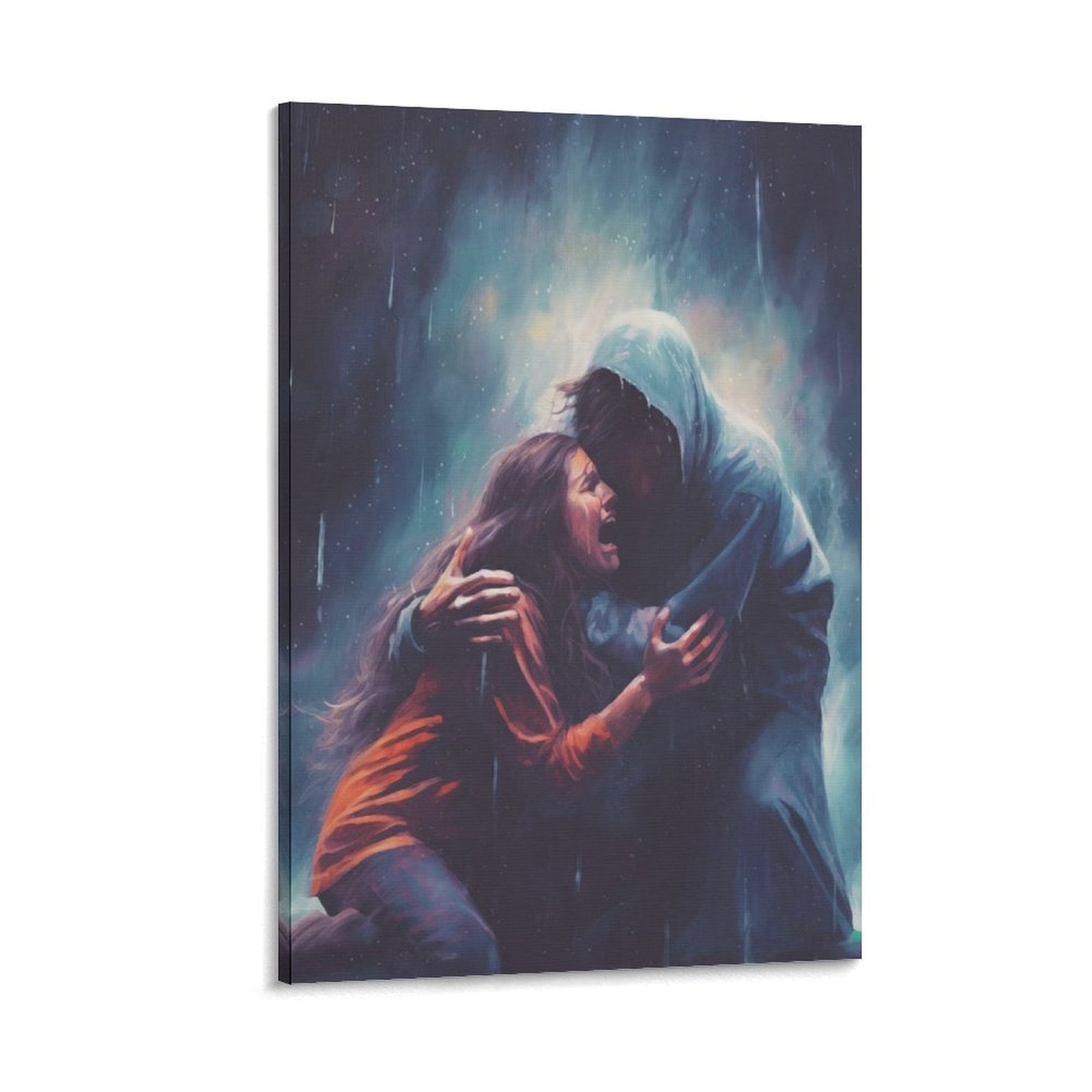 Jesus Healing Woman Wall Art Jesus Is with You in The Storm Canvas ...