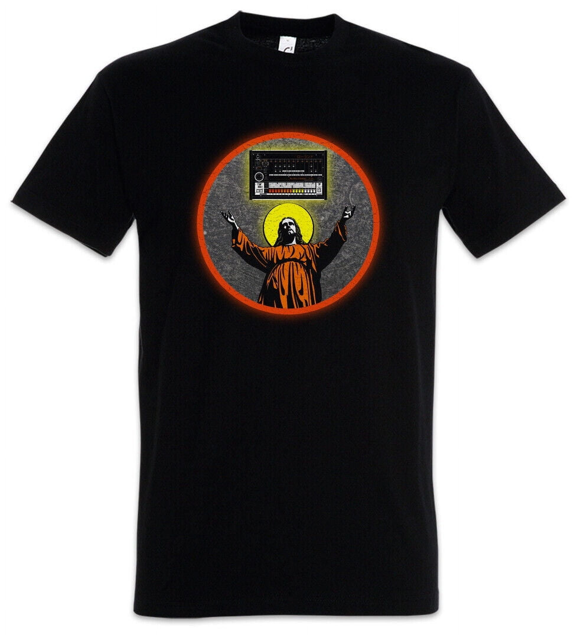 Jesus Holy 808 T-Shirt Audio Synthesizer LFO Sound Wave Electro DJ MC ...