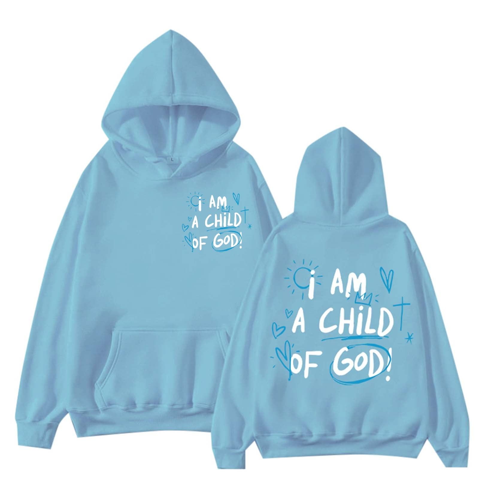 Jesus Hoodie Christian Hoodies 2025 Bible Verse Faith Sweatshirts ...