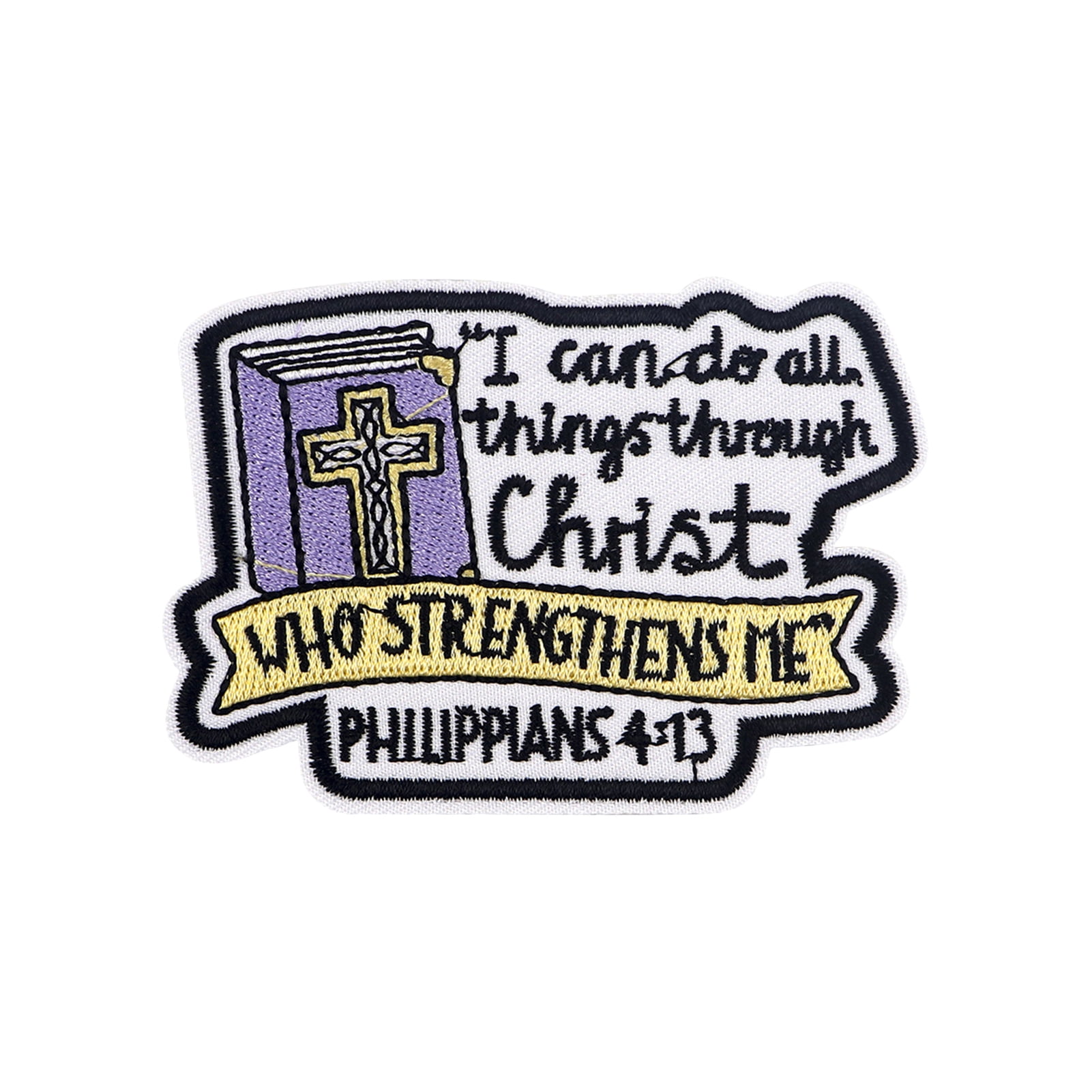 Jesus Iron on Patches,Christian Patches Embroidery Applique,Religious ...