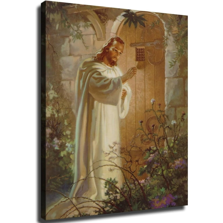Jesus Christ Knocking At The Door Jesus Christ Son God Knocking Door