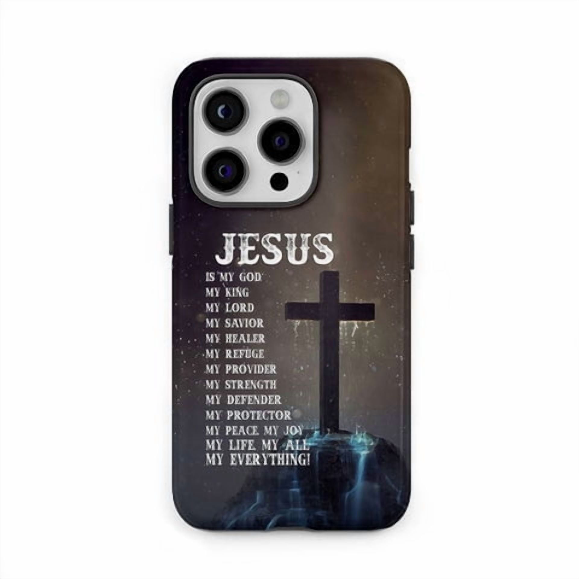 'Jesus Is My Savior' Hands Inspired Christian Graphic Case for Apple ...