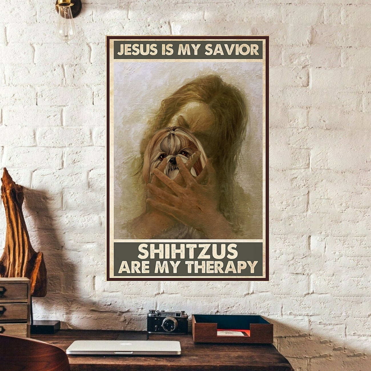 Jesus Is My Savior Poster Jesus Poster 24 x 36 Inch Poster - Walmart.com