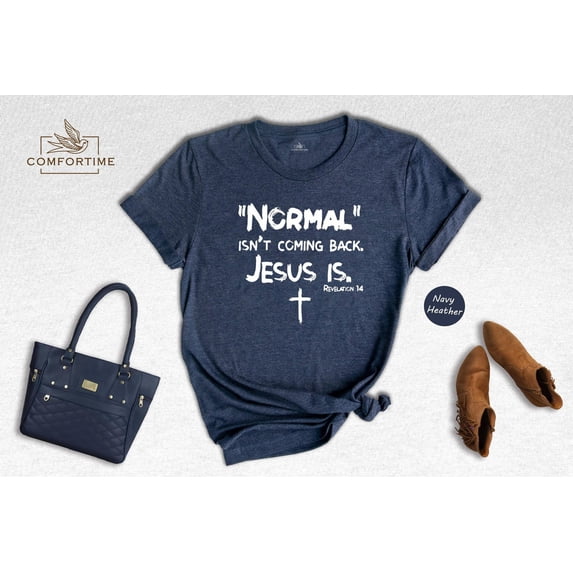Jesus Is Revelation 14 Christian Faith Scripture T-Shirt All Size S-5XL ...