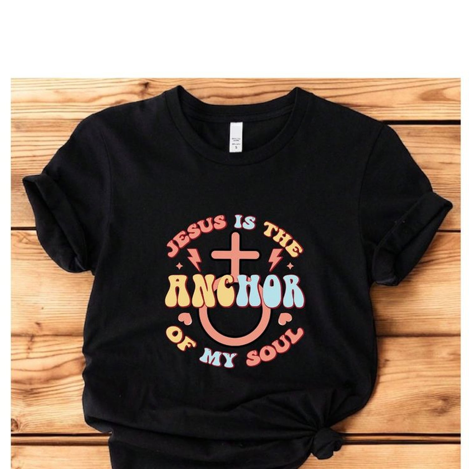 Jesus Is The Anchor Of Moul S1Hirt, Bible Verse T-S1Hirt, Religious ...