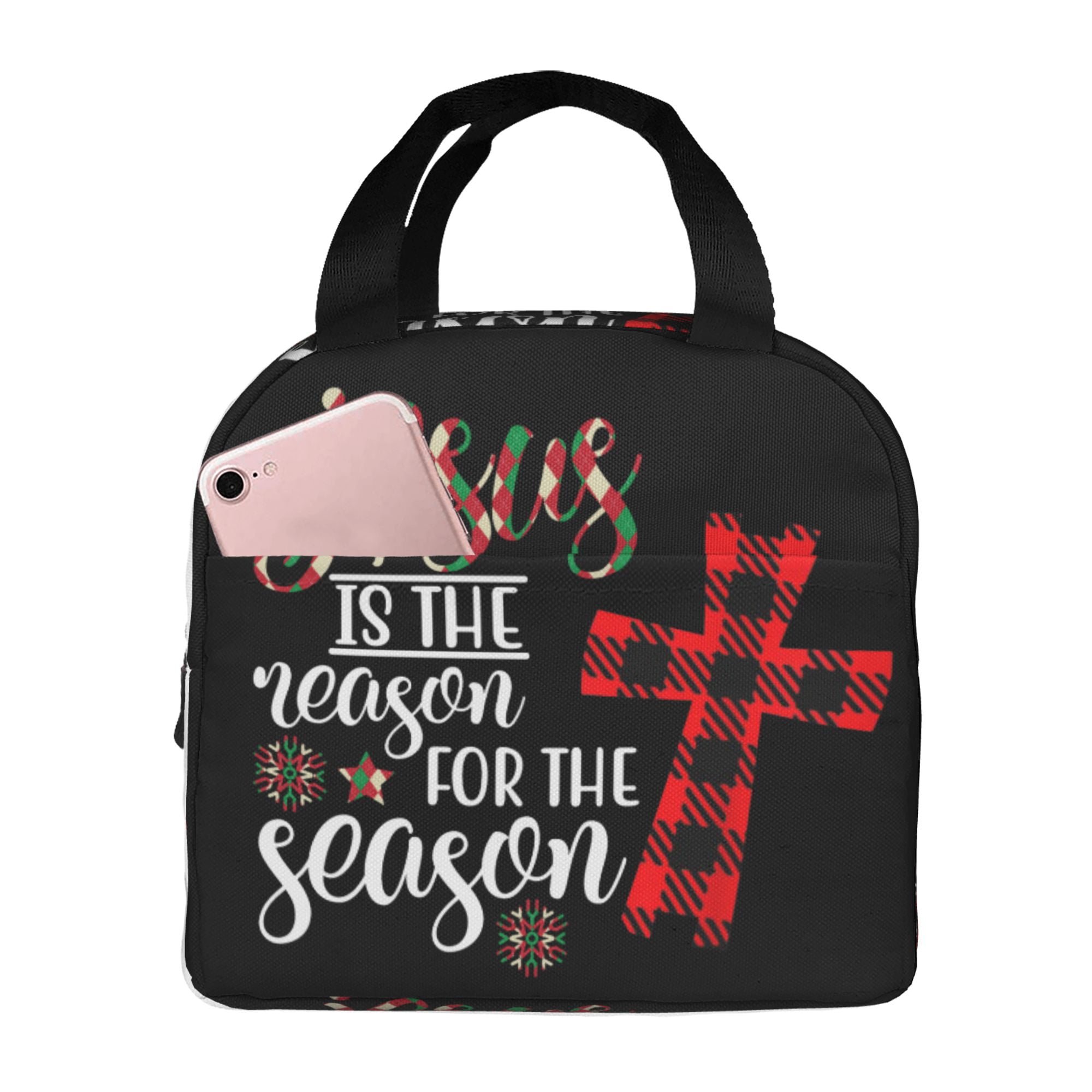 Jesus Is The Reason For The Christmas Season Lunch Bag Reusable ...
