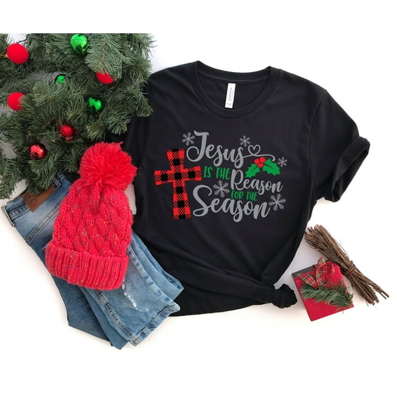 Jesus Is The Reason For The Season, Christmas Gift, Christmas Jesus T ...
