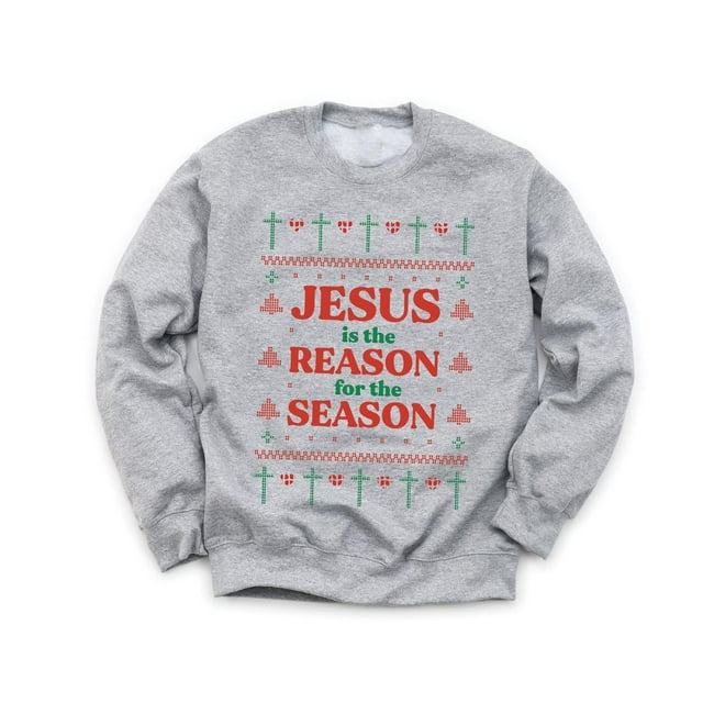 Mama and Mine Christian Great Unisex Sweatshirt - Jesus Is The Reason ...
