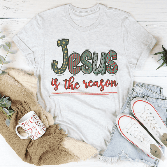 Jesus Is The Reason Tee Ash S Peachy Sunday T-Shirt - Walmart.com