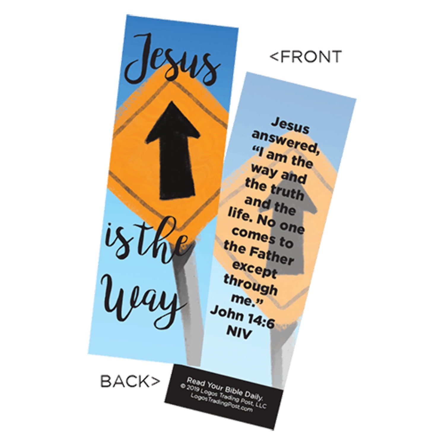 Children's Christian Bookmark, Jesus is the Way, John 14:6 - Pack of 25 ...