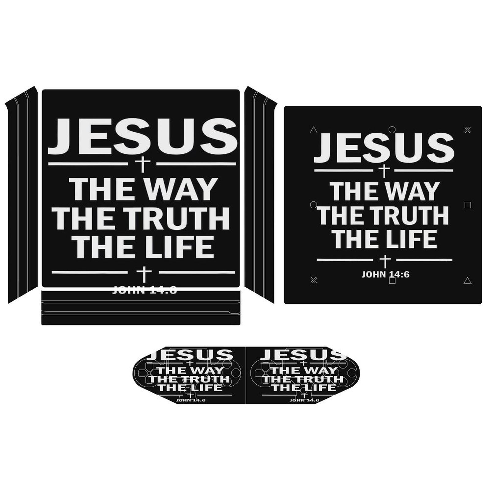 Jesus Is The Way The Truth And The Life PS4/PS4 Pro/PS4 Slim Skin ...