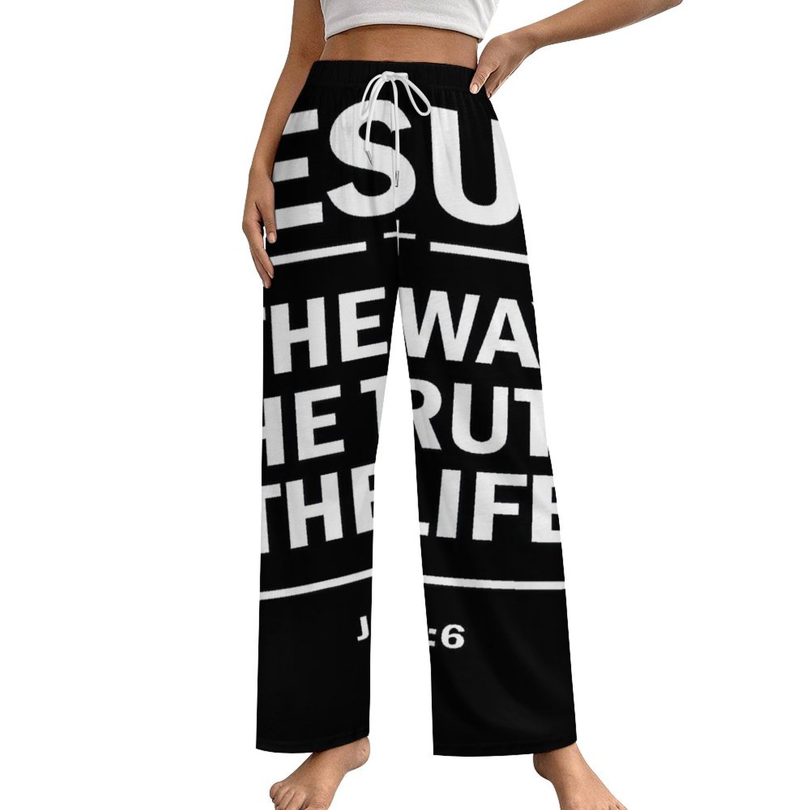 Jesus Is The Way The Truth And The Life Women's Pajamas Pajama Pants ...