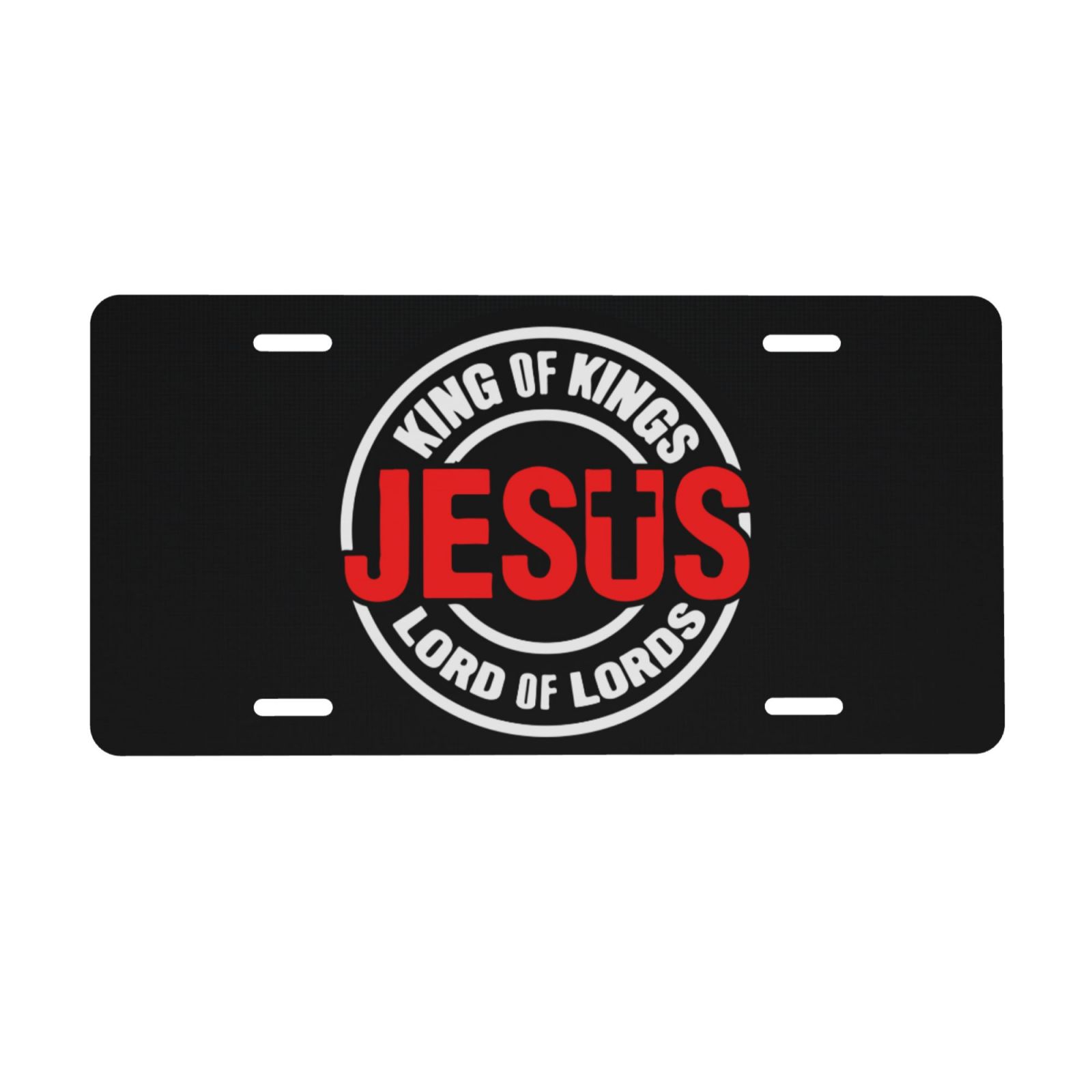 Jesus King Of Kings Lord Of Lords License Plate 6x12 Inch Thickening ...