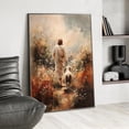 Jesus Leaves The 99 Abstract Parable Lost Sheep Rustic Home Christian ...