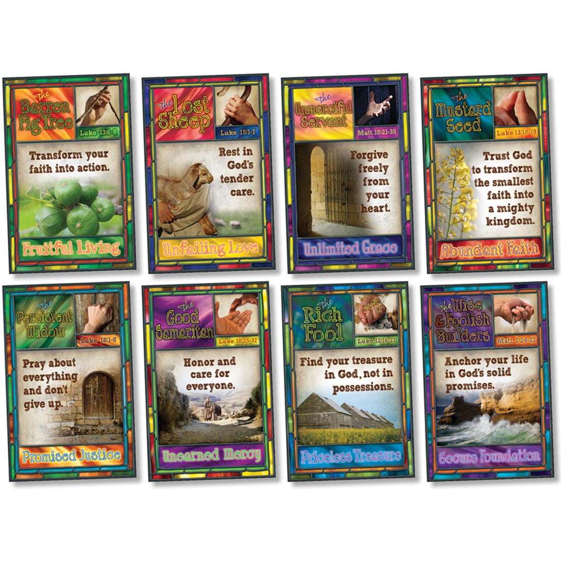 Jesus' Lessons in Parables Bulletin Board Set by North Star Teacher ...