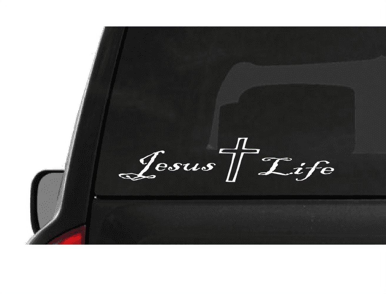 Jesus Life (L16) Vinyl Decal Sticker Car/Truck Laptop/Netbook Window ...