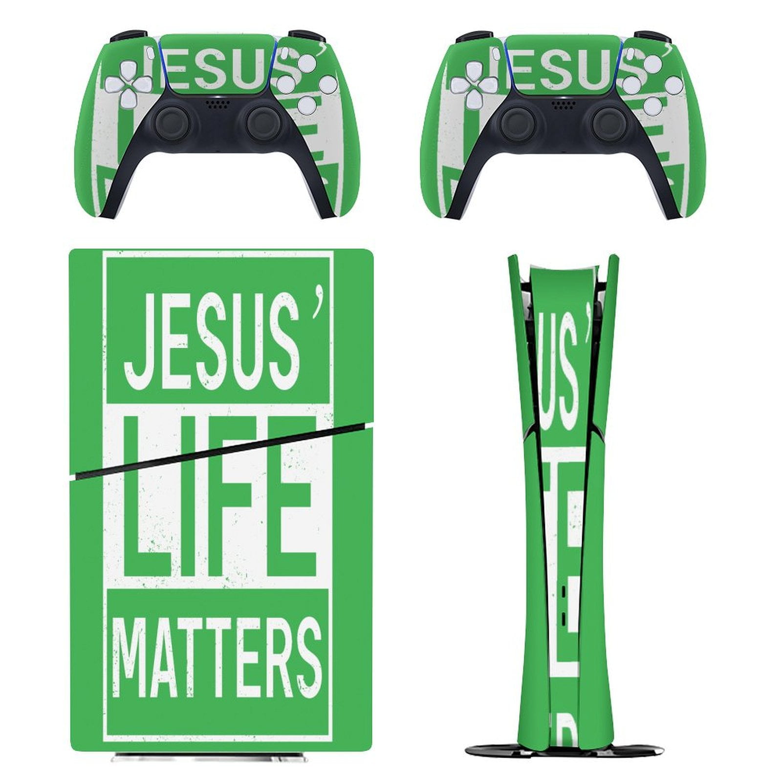 Jesus' Life Matters PS5/PS5 Slim Digital Disc Skin Sticker For Console ...