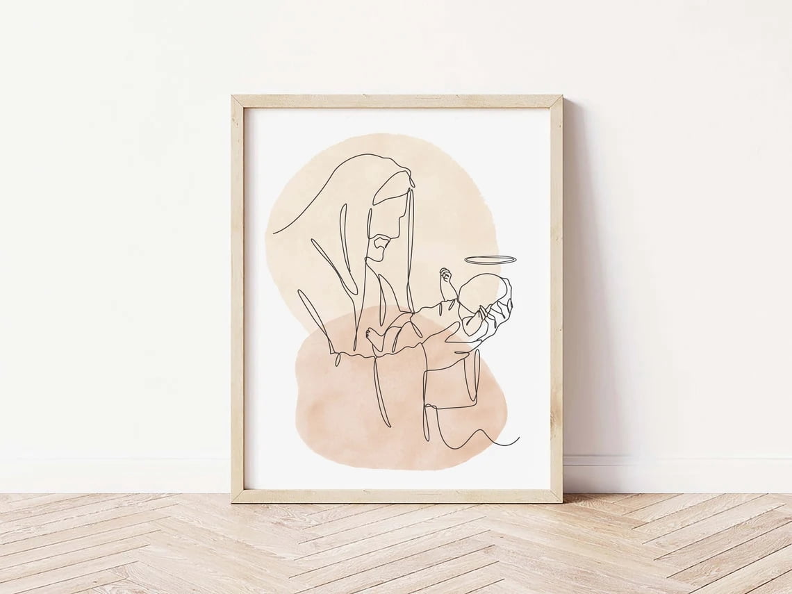Jesus Line Art Christ's Embrace Jesus Portrait Jesus Painting Jesus ...