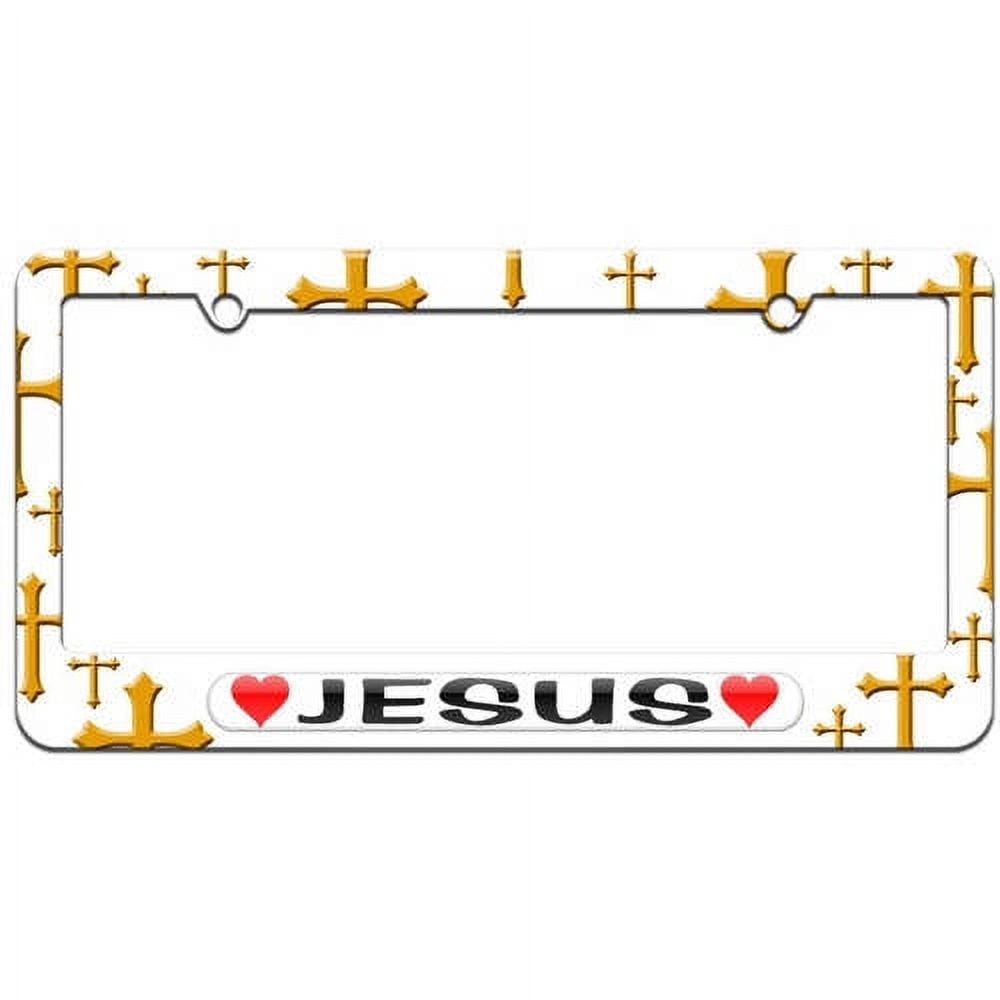 Christian License Plate Frames