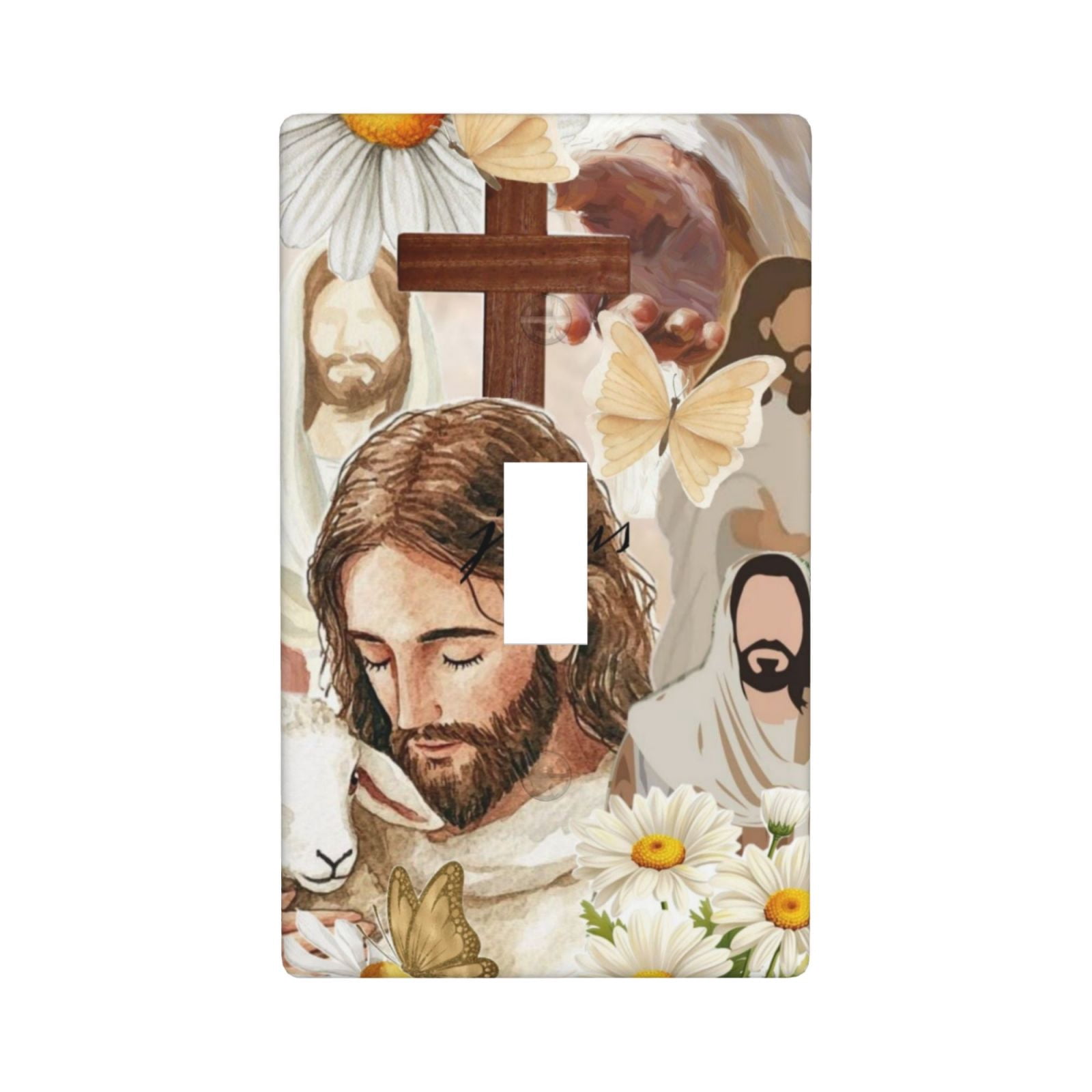 Jesus Loves You Blessed Christ Decorative Light Switch Cover Plate, 1 ...