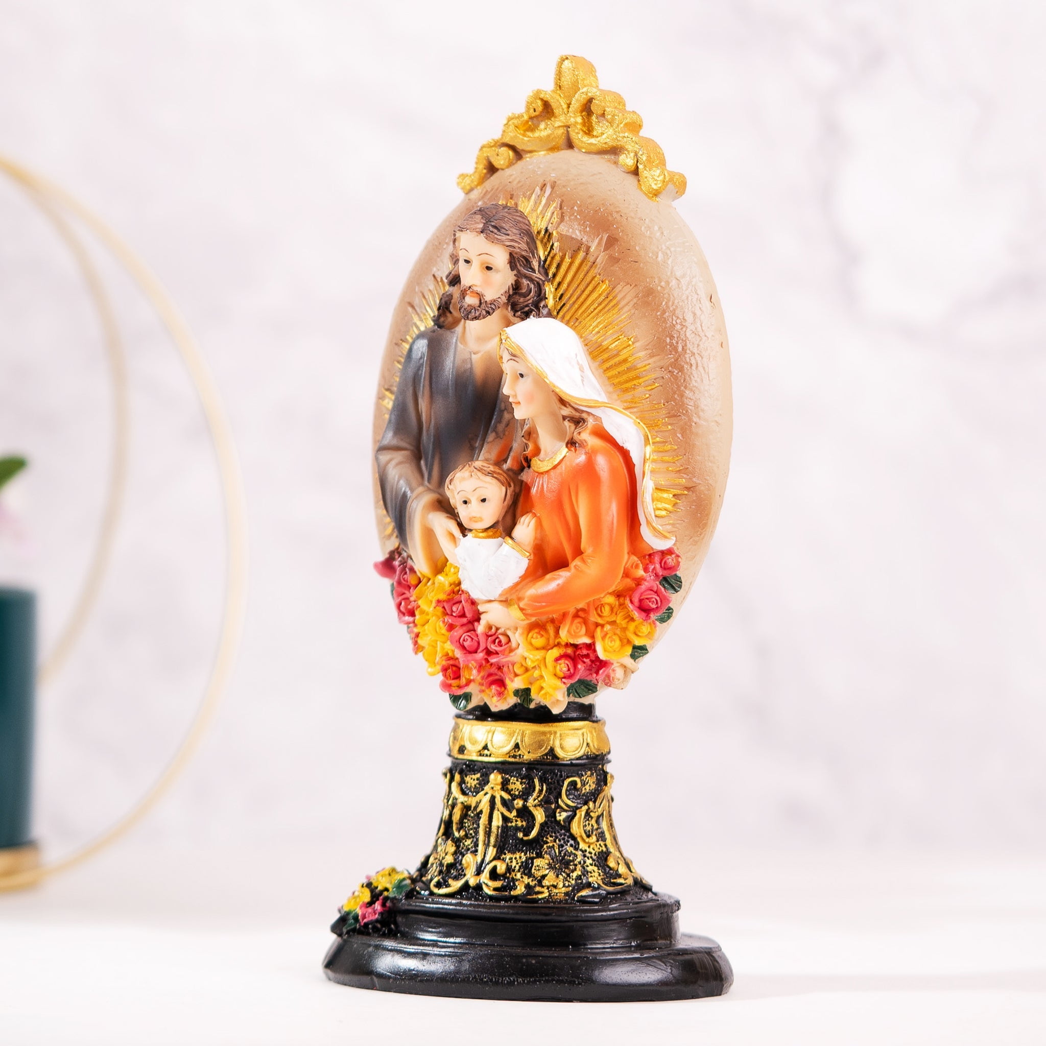 Jesus Mary and Joseph Statue, The Holy Family Statue, Christian Decor ...