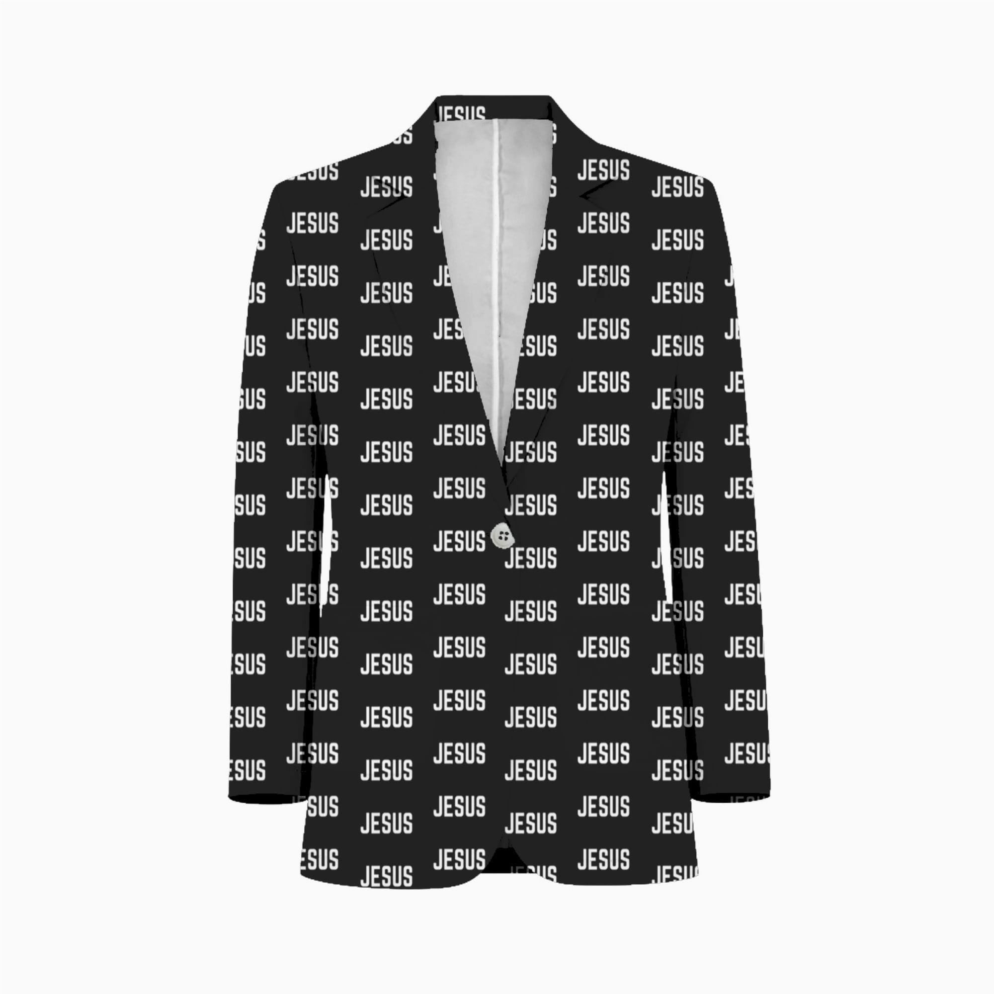 Jesus Men's Suit Blazer Casual Party Wear Slim Fit Suit Jacket ...