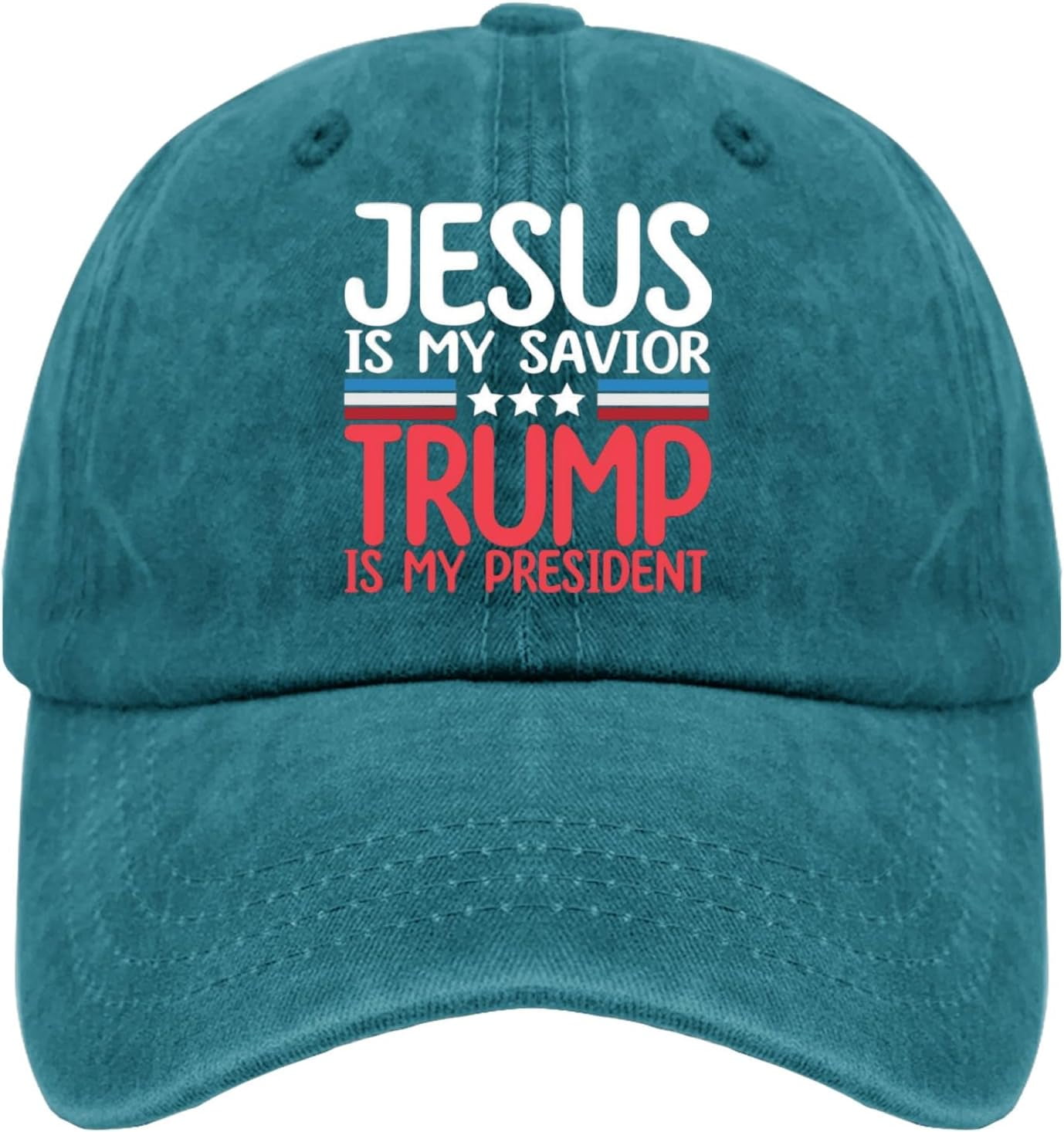 Jesus My Savior Trump is My President Hat Men with Design Cross God ...