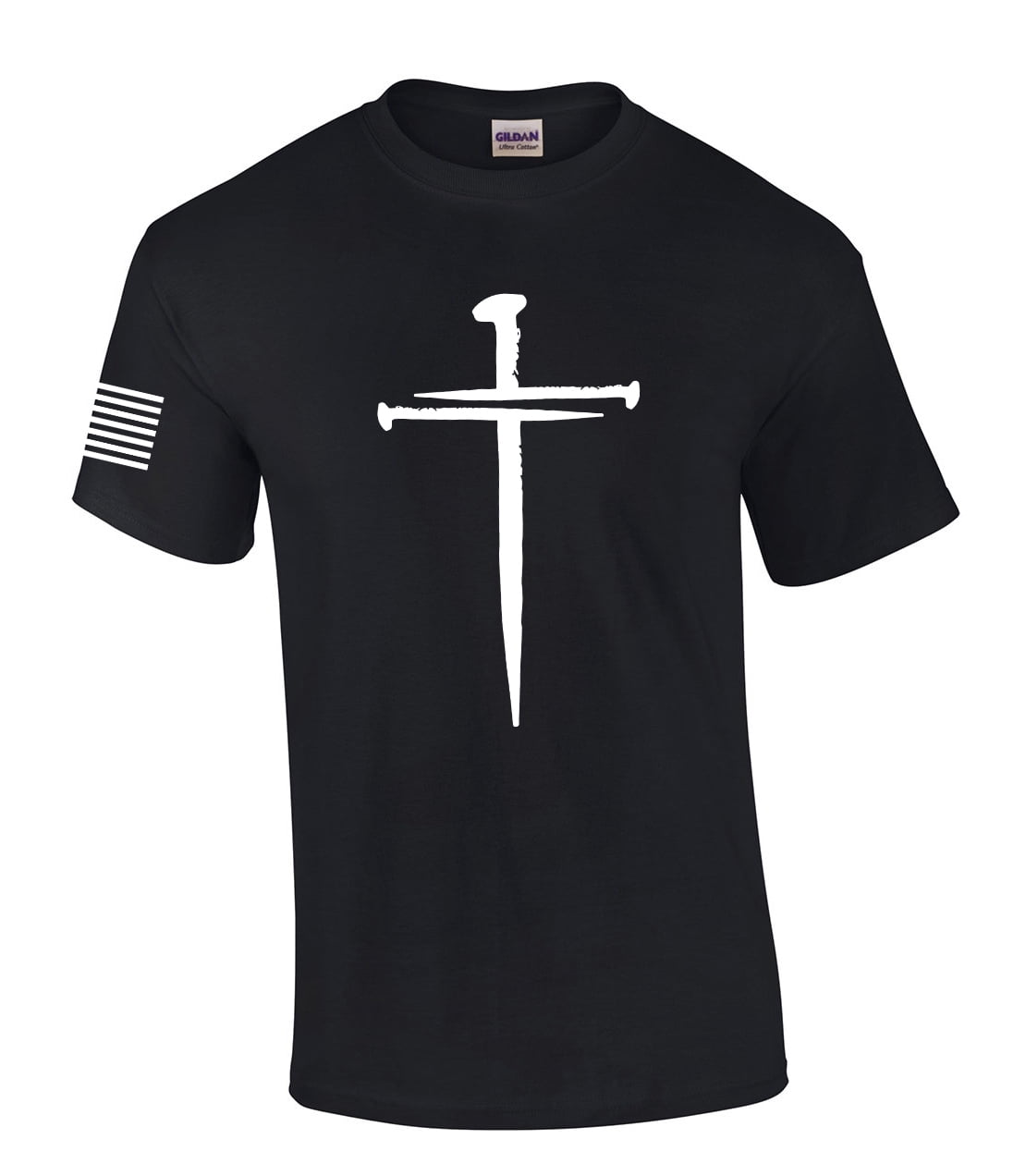 Jesus Nail Cross Coventry Cross of Nails Mens Christian Short Sleeve T ...