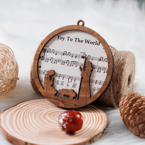 Jesus Nativity Ornament Set 2025 – Christian Christmas Ornaments, Music ...