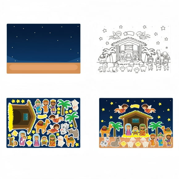 Nativity Stickers