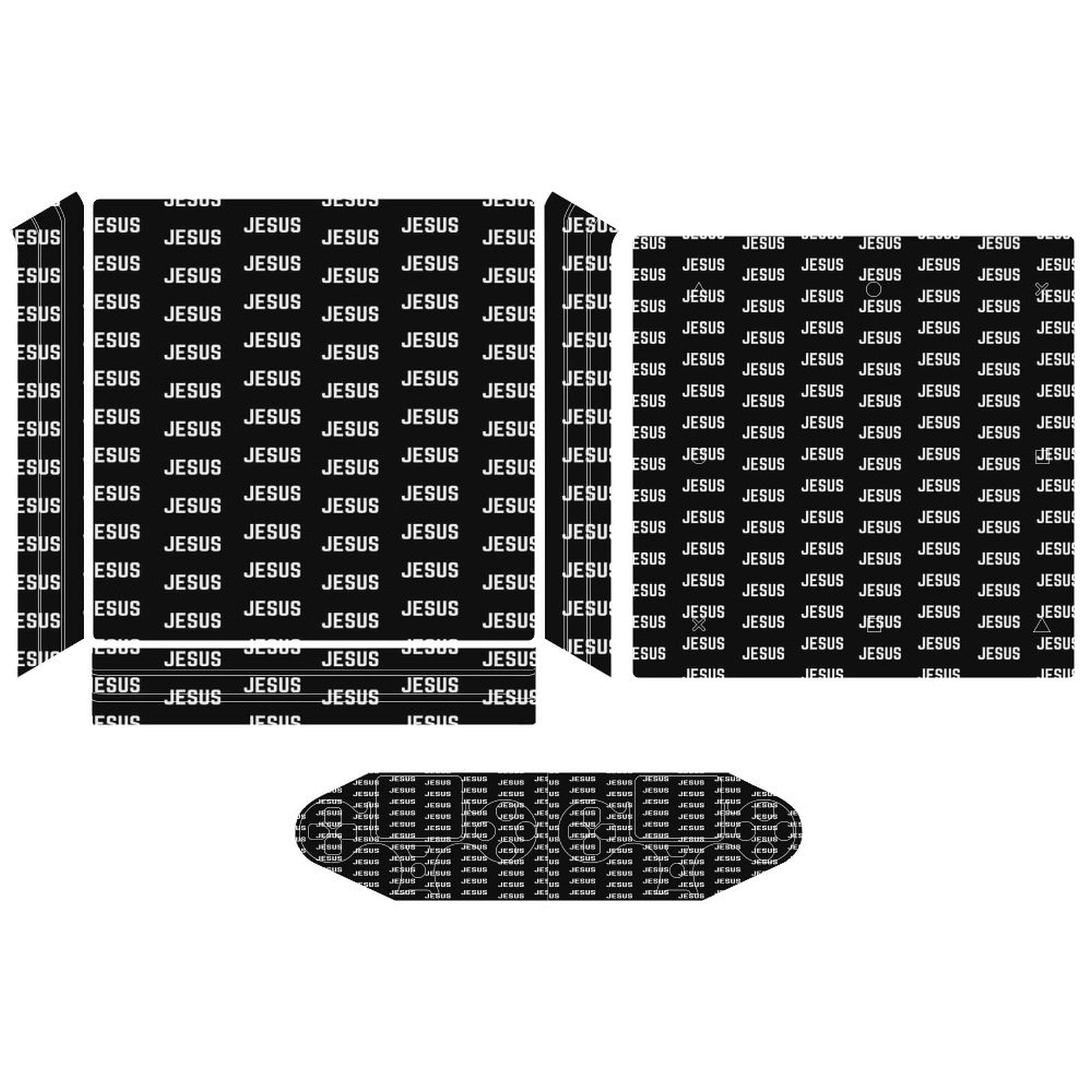 Jesus PS4/PS4 Pro/PS4 Slim Skin Sticker For Console And Controller ...