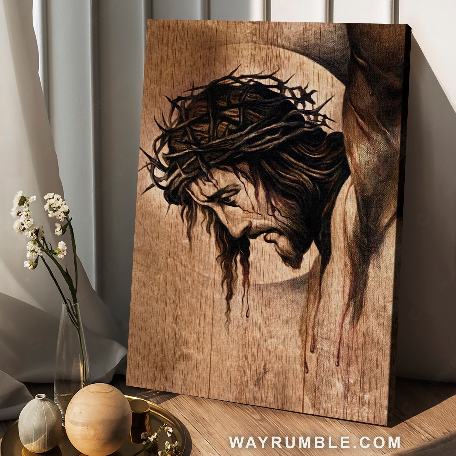 Jesus Painting, Crucifixion Of Jesus, Religious Art - Jesus Portrait ...