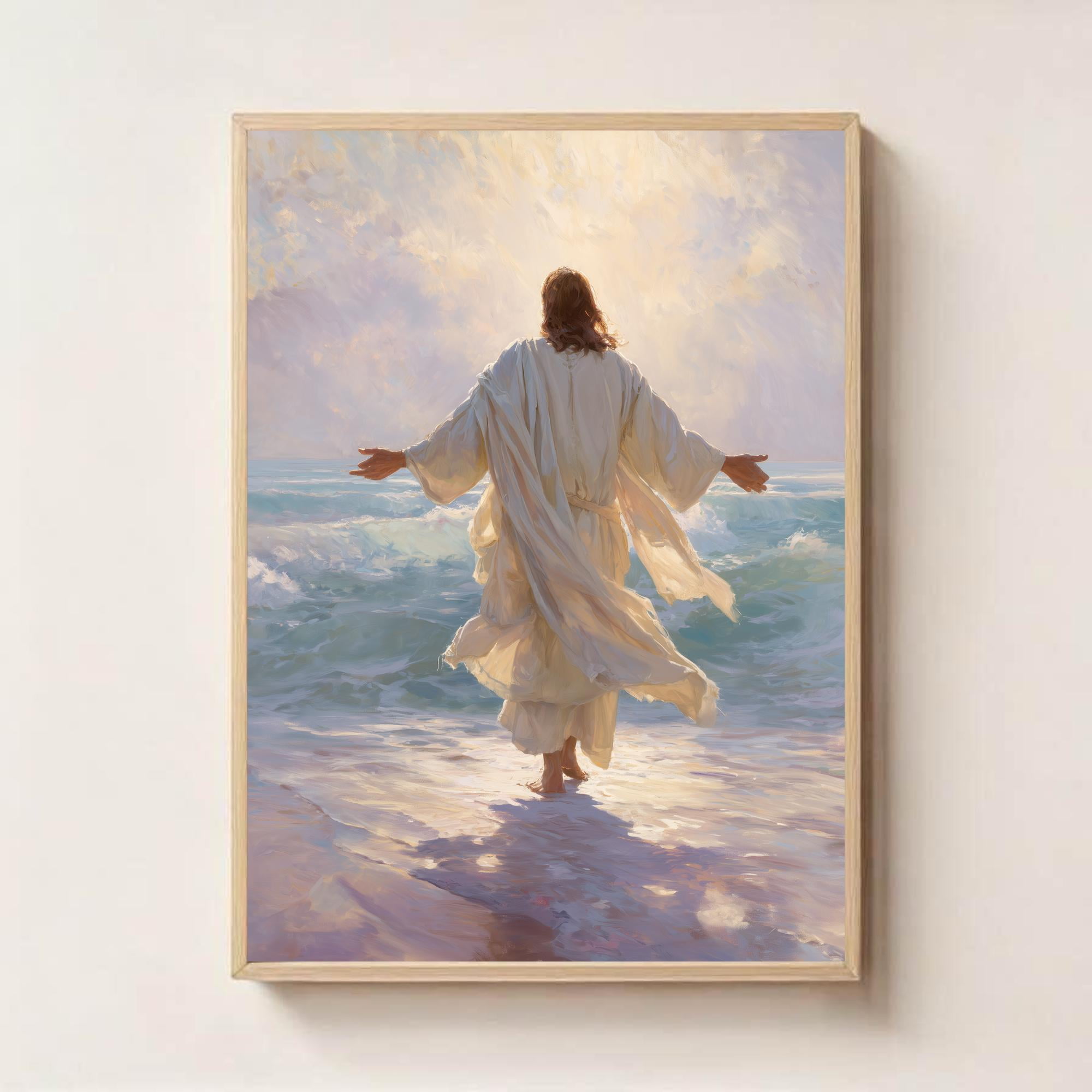 Jesus Path Of Eternal Light, Jesus , Christian , Bible Art, Faith Home ...