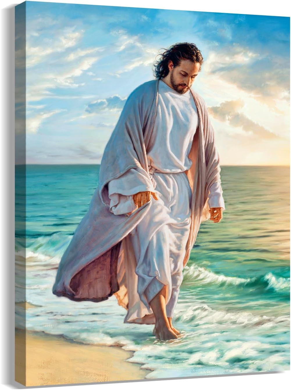 Jesus Pictures for Wall Canvas Poster, Christian Jesus Wall Art Decor ...