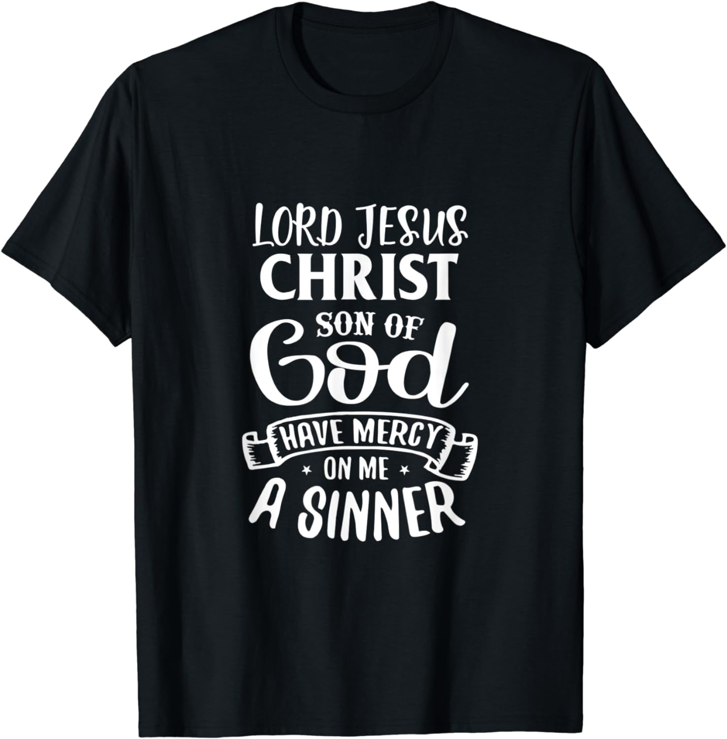 Jesus Prayer - Orthodox & Catholic Christian Holy Faith T-Shirt ...