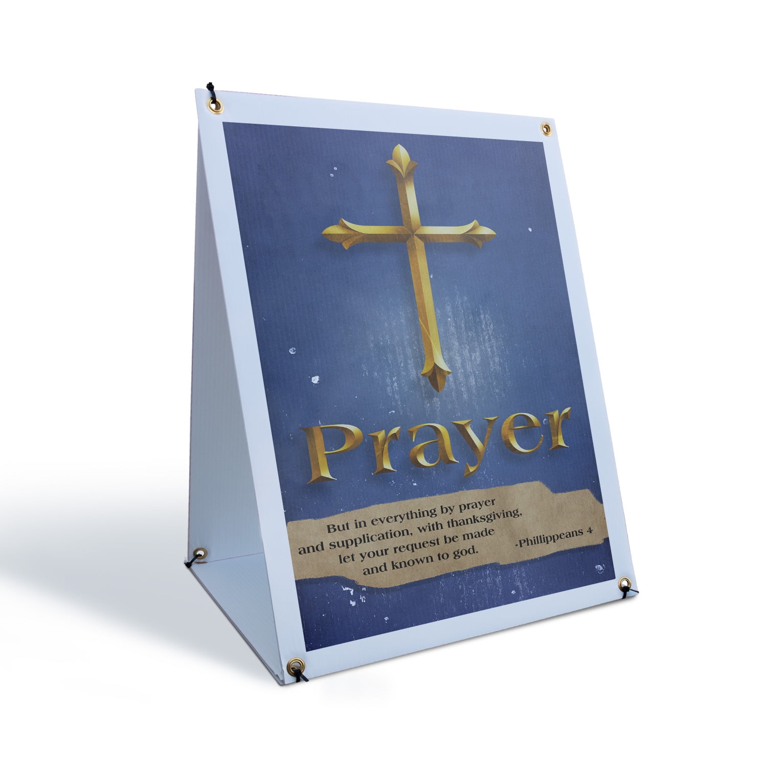 Jesus Prayer Sidewalk Sign 24 Inch x 36 Inch A-Frame Images On Both ...