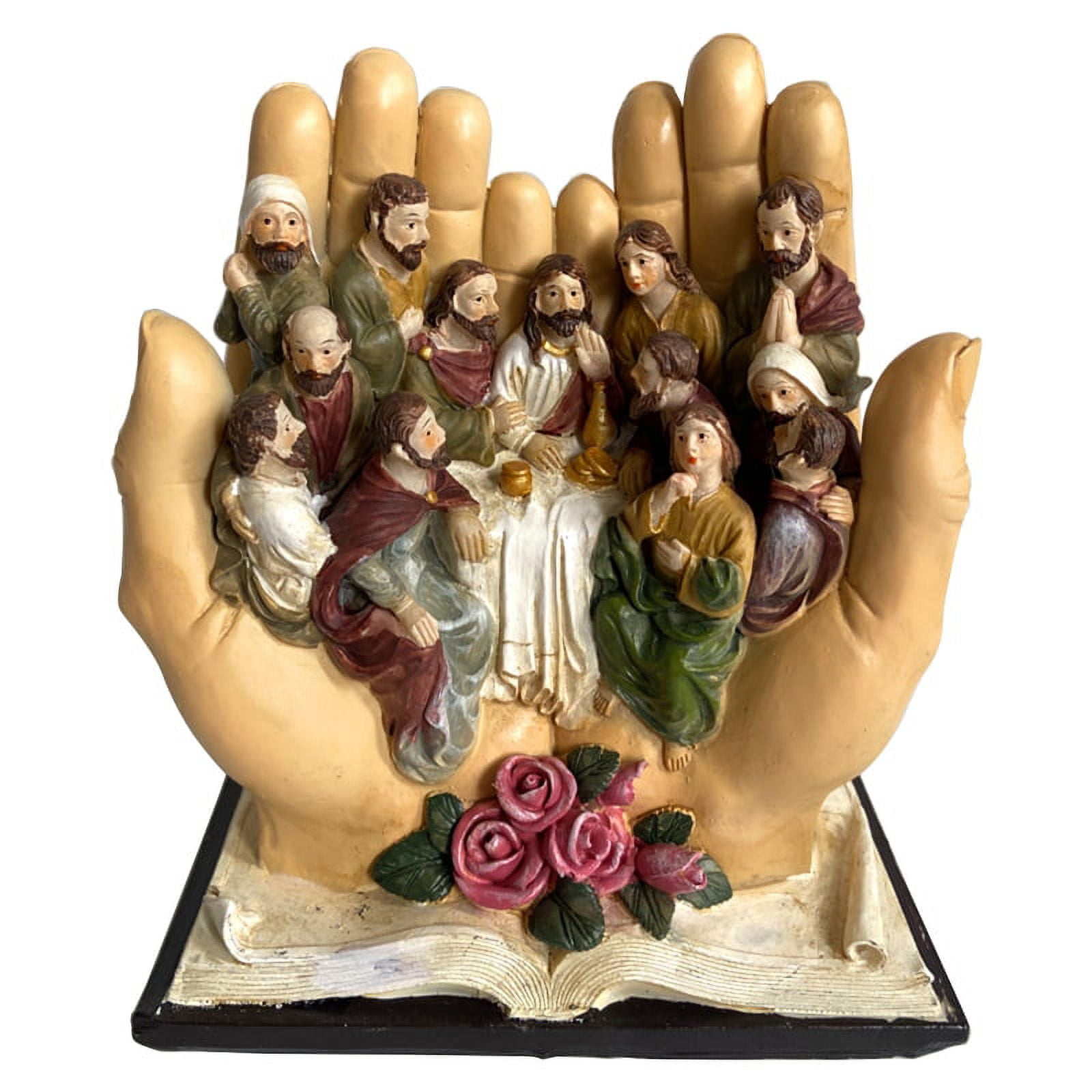 Jesus Religious Character Figurine Resin Statue The Last Supper On The ...