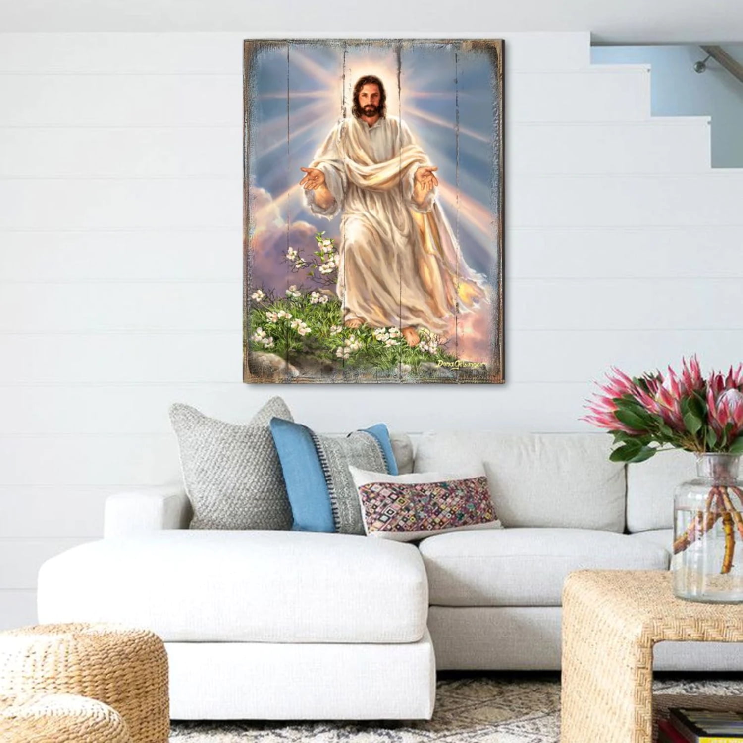 Jesus Resurrection Wooden Wall Art by D. Gelsinger | Easter Spring D ...