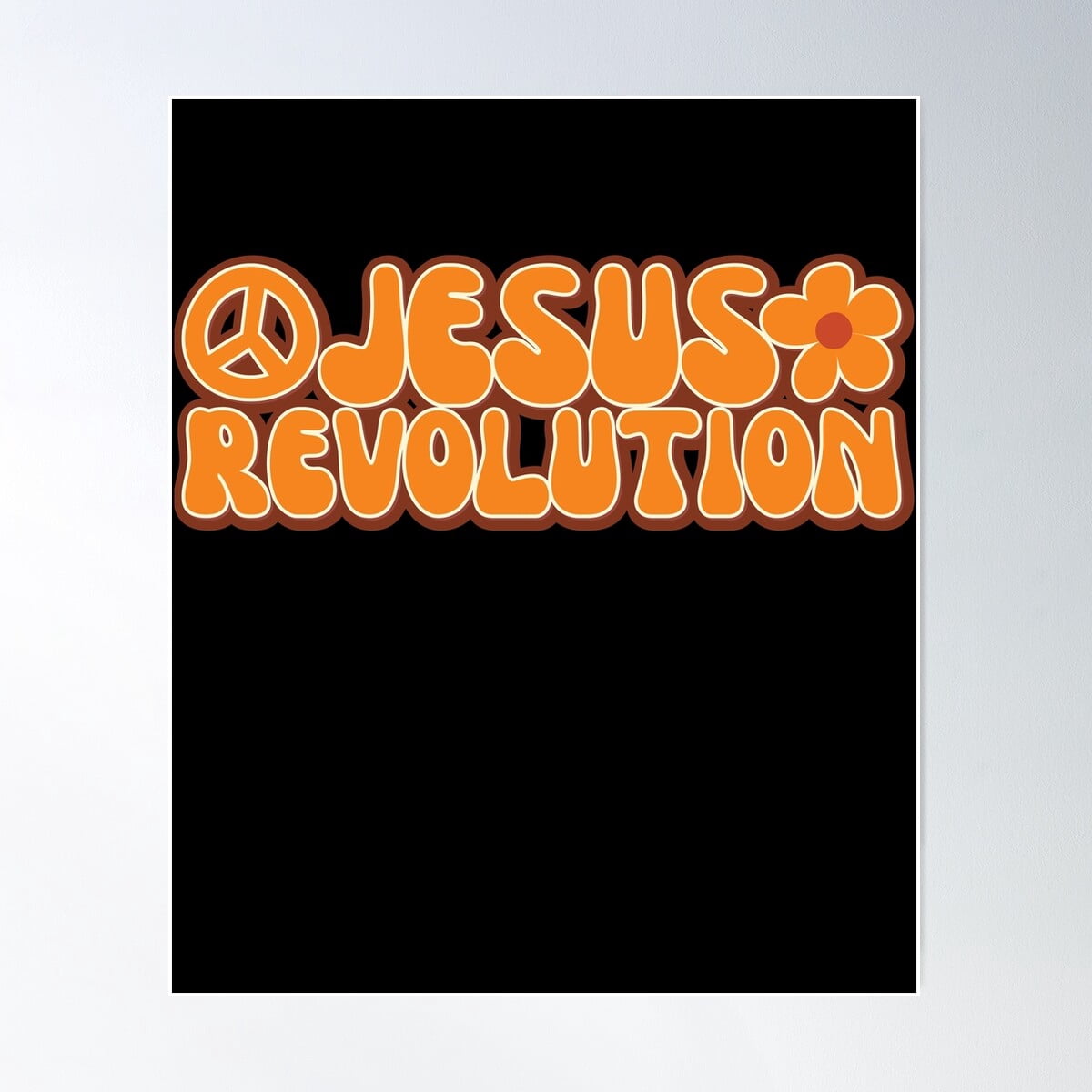 Jesus Revolution Christian Faith Peace Jesus Revolution Gear Poster ...