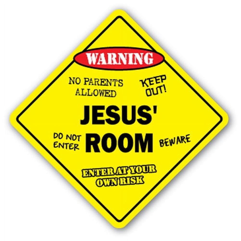 Jesus' Room [3 Pack] of Vinyl Decal Stickers | Indoor/Outdoor | Funny ...