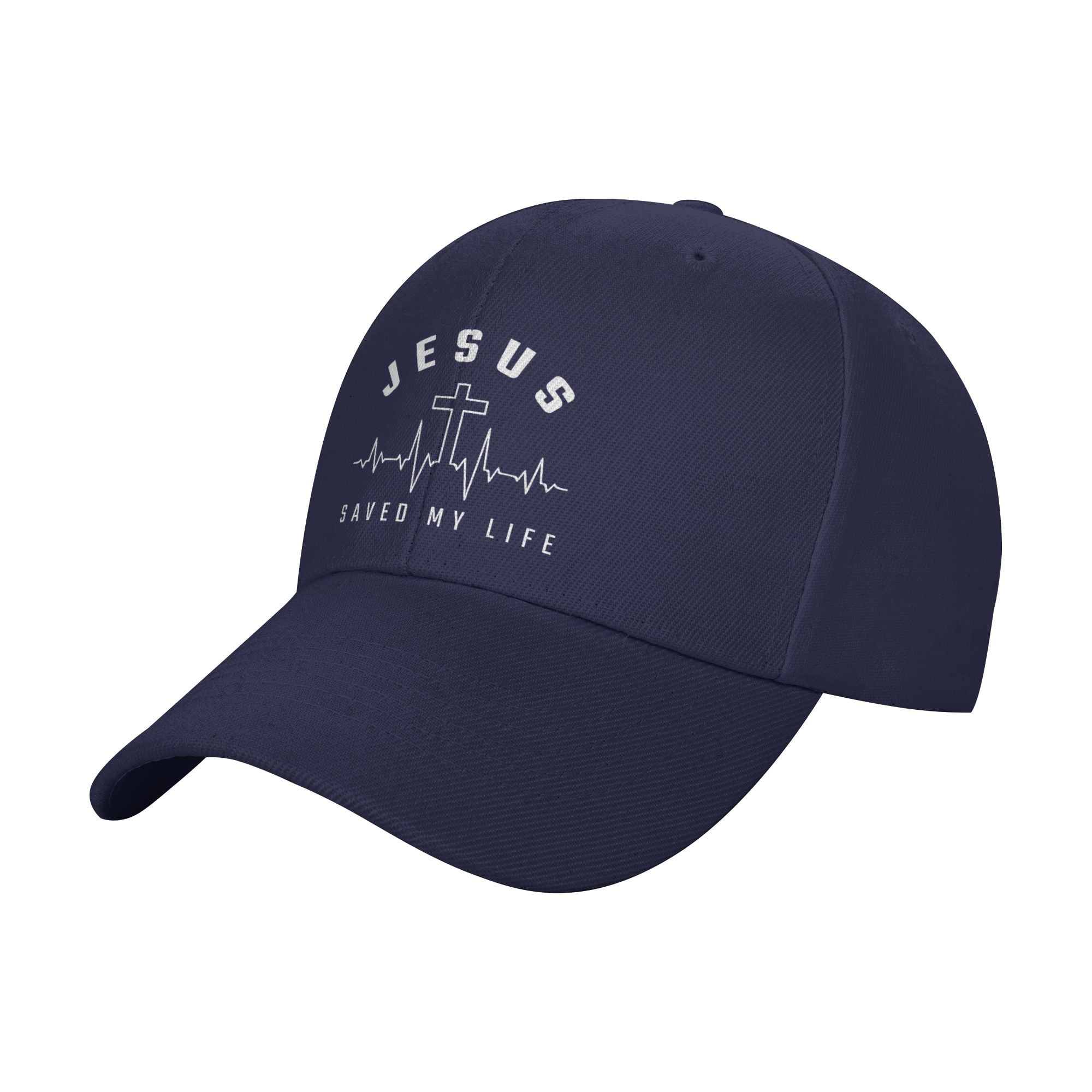 Jesus Saved My Life Religious Christian God Baseball Cap Adjustable ...
